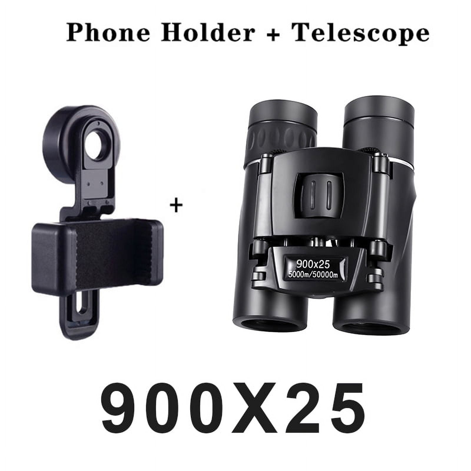 900x25 HD Zoom Portable Powerful Binoculars Long Range BAK4 Telescope ...