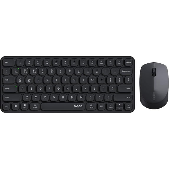 9010M Multi-Device Keyboard and Mouse Combo, 2.4GHz/Bluetooth 5.0/4.0 ...
