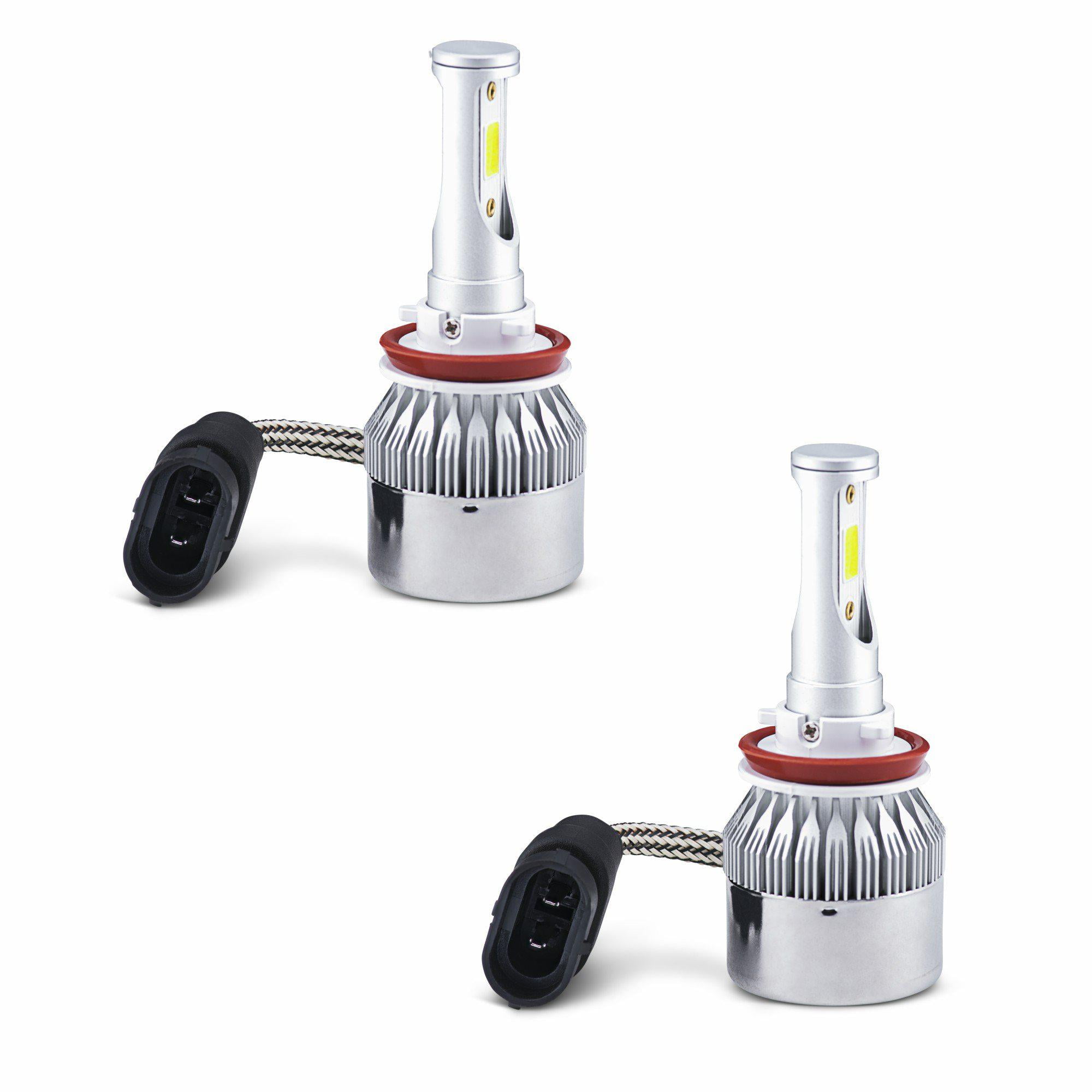 9011 LED Headlight Conversion Kit also known as HB3 9005 9011 H10 9045 ...