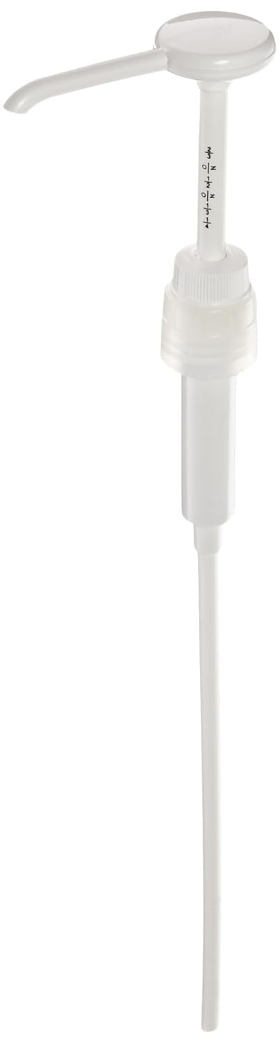 901A Plastic Deluxe Pail Pump, 1 oz Capacity, 16" Tube, White, for 5 ...