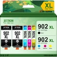 902 XL Ink Cartridges for HP 902XL Ink Cartridges Combo Pack for HP ...
