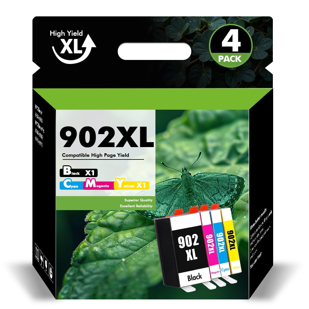 902XL 902 Ink Cartridges Compatible for HP 902XL 902 Combo Pack for ...