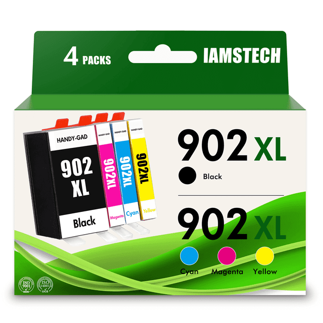 902 XL Ink Cartridge Compatible for HP 902XL Ink Cartridges 𝐍𝐞𝐰 Use ...