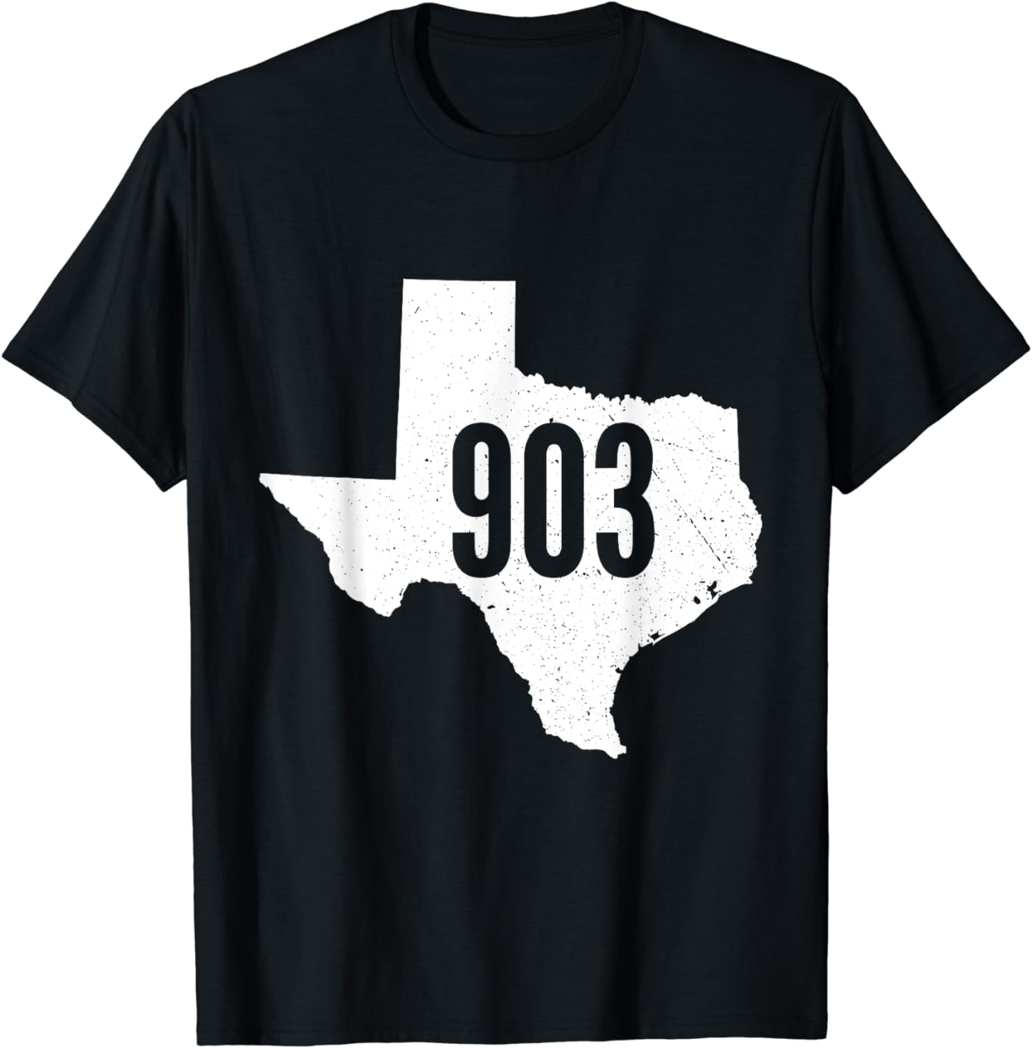 903 Texas Area Code State Outline Pride T-Shirt - Walmart.com