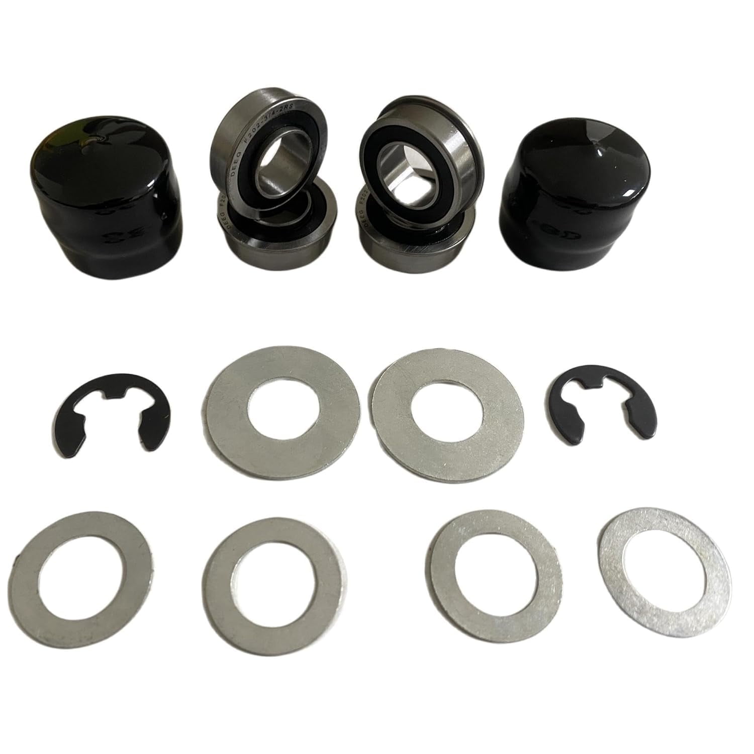 9040H Front Wheel Flange Bearing Kit, for Husqvarna Craftsman,Murray ...