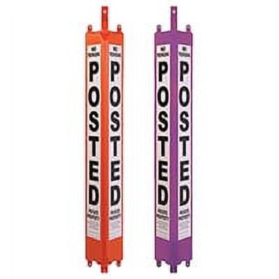 9048216,POSTED NO TRESPASSING SIGN ,"3D POST" , - Walmart.com