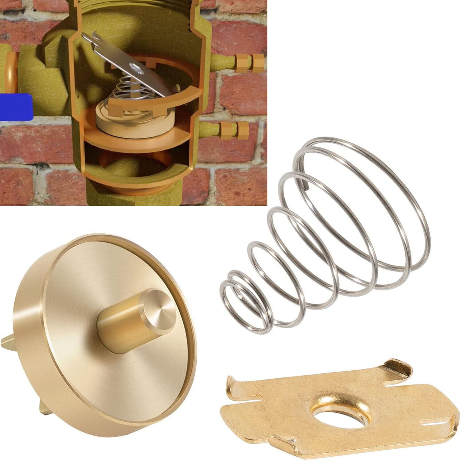 905-051 765 Check Valve Assembly Repair Kit For Febco Check Valve1/2 ...