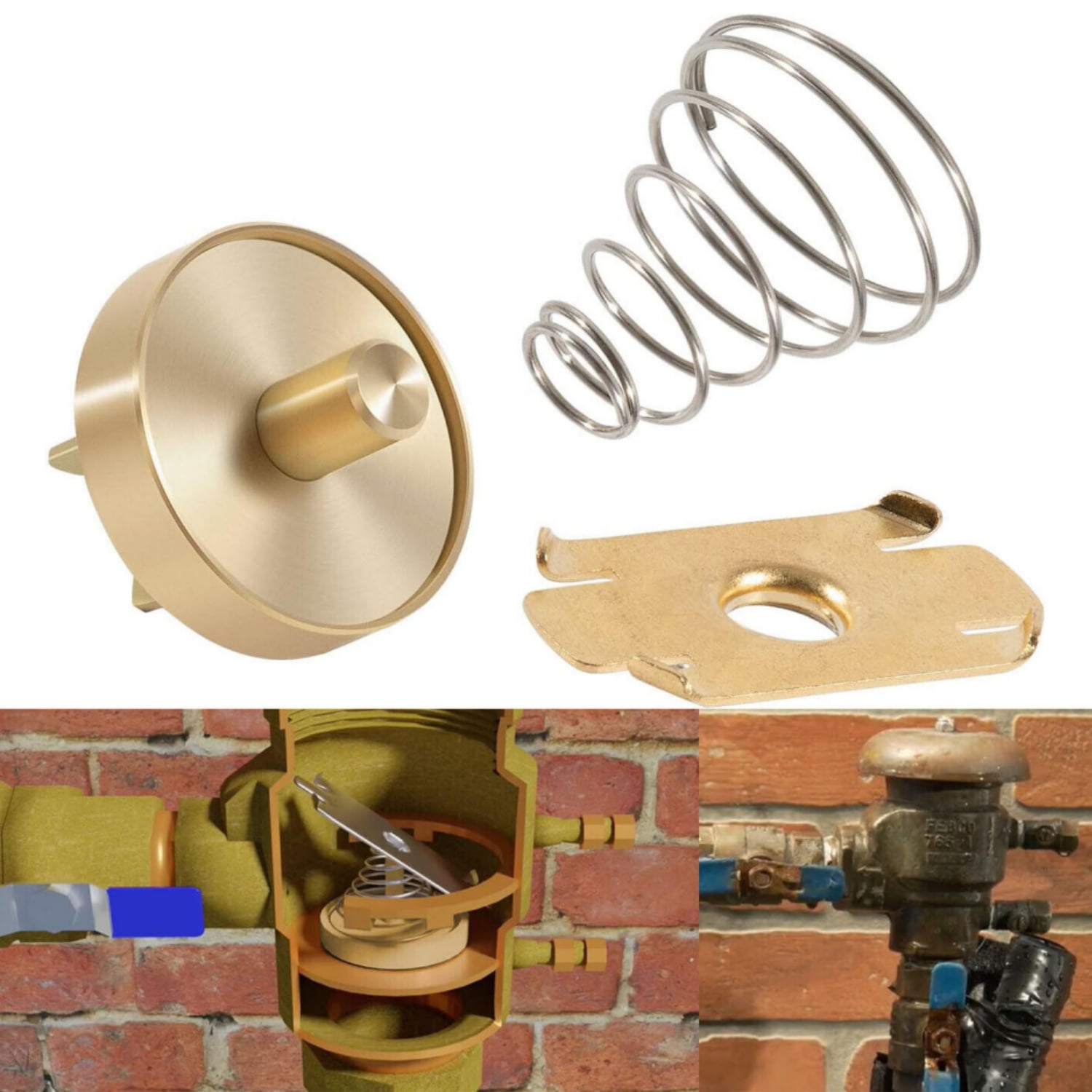 905-051 Check Valve Assembly Repair Kit for Febco 1/2" & 3/4" Check ...