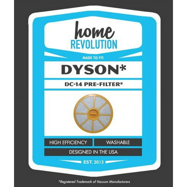 Dyson DC14 Vacuum Pre Filter Replacement, Washable and Reusable, Part ...
