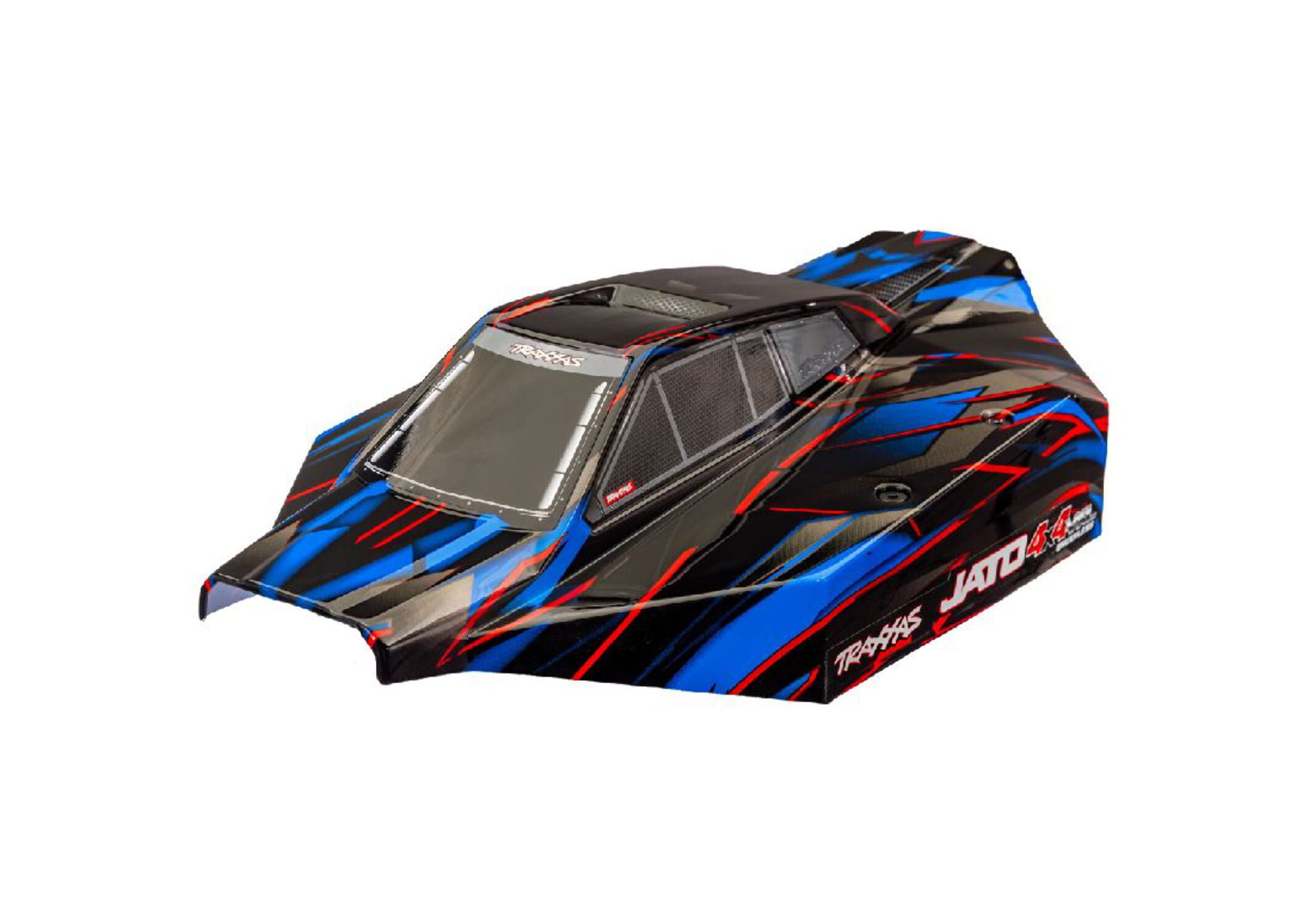 9060-BLUE Traxxas Body, Jato 4X4 VXL, blue (painted, decals applied ...
