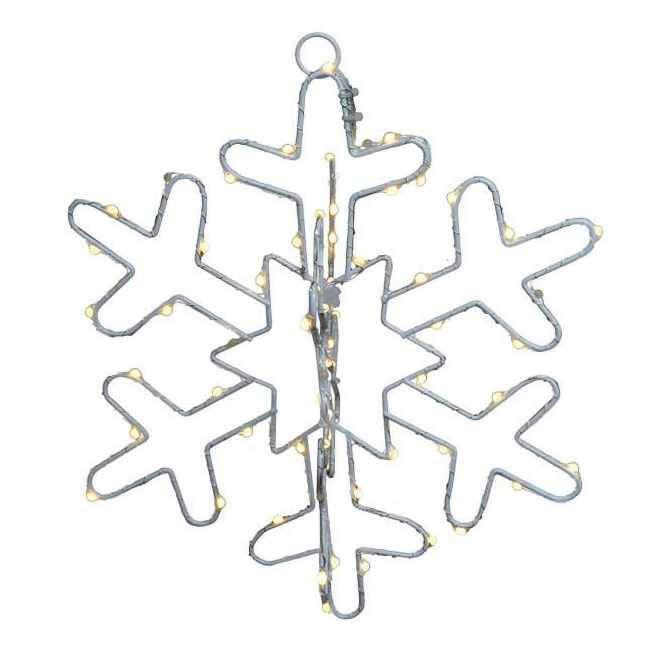 9071059 LED SNOWFLAKE 12"" Celebrations LED Clear/Warm White 12 in ...