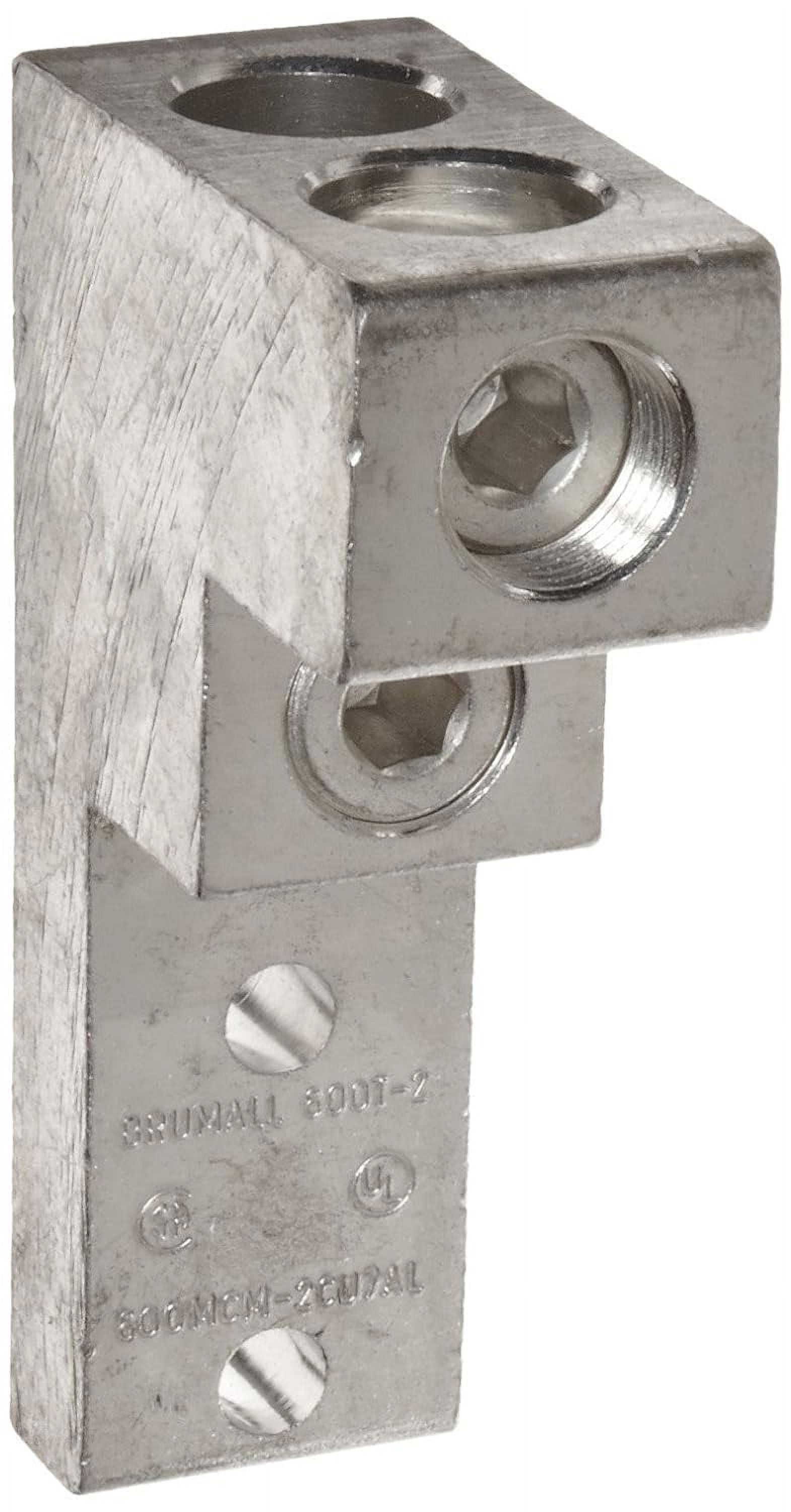 90914 Mechanical Panelboard Lug, Two Conductors, Aluminum, 600 AWG ...