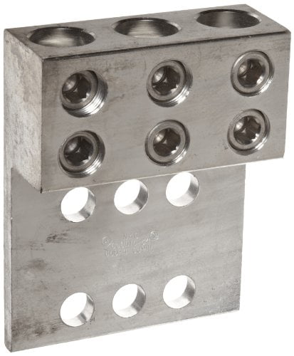 90961 Mechanical Lug, Three Conductors, Two and Four Hole Mount ...