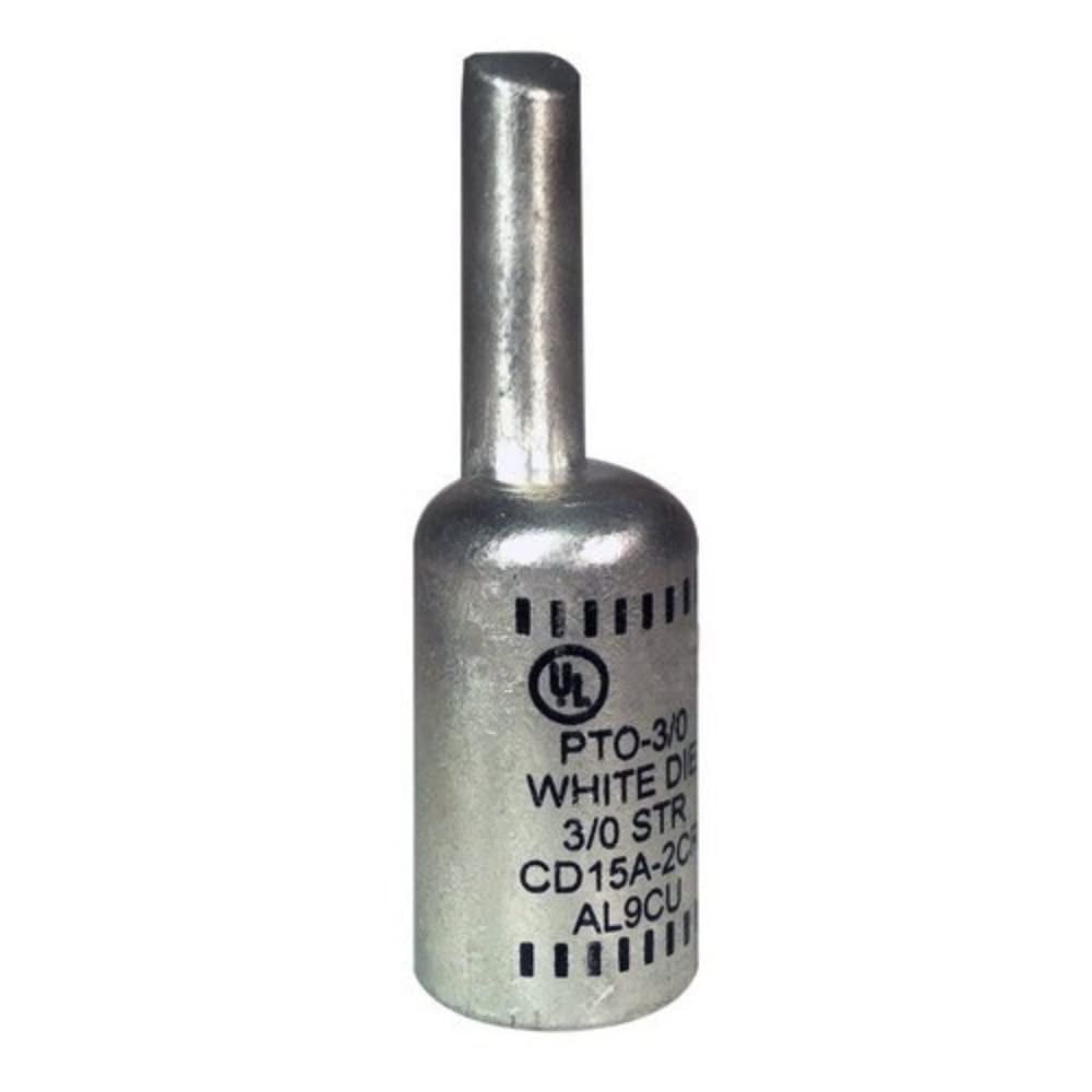 90987 Offset Solid Pin Terminal Compression Type Connector with 4/0 to ...