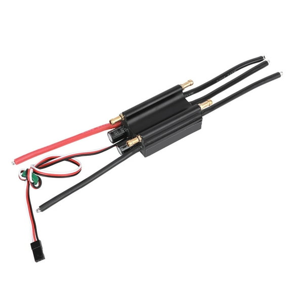 90A Brushless ESC 2?6S Waterproof ESC Accessory with BEC System for RC Boat Model - Walmart.com