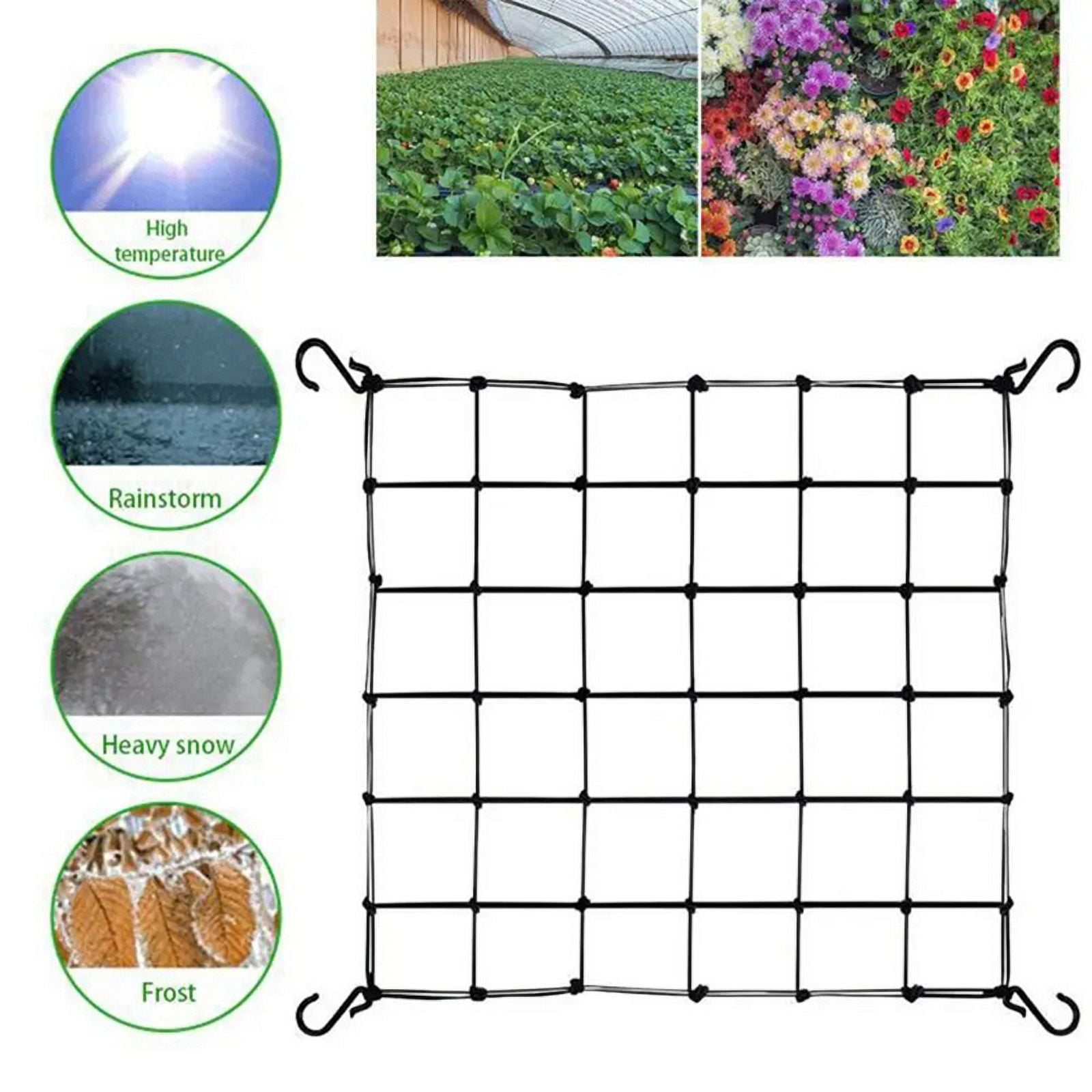90Cm Garden Trellis Netting Heavy-Duty Garden Plant Support Net ...