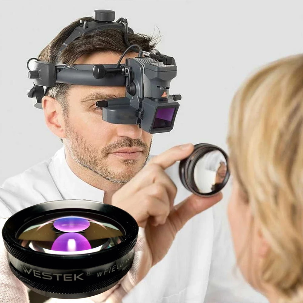 90D Ophthalmic Slit Lamp Examination Diagnostic Fundus Aspheric Retina ...