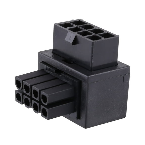 90Degree Angled 8Pin Power Adapter Mainboard CPU Power Connector For ...