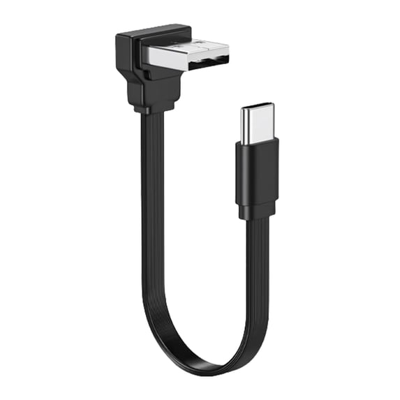 90Degree/Straight USB C Charging Cable USB C to USB A Fast Charging ...