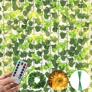 BrightSide LED Cascading Curtain Vine Indoor Lights, Warm White, 3.5ft ...