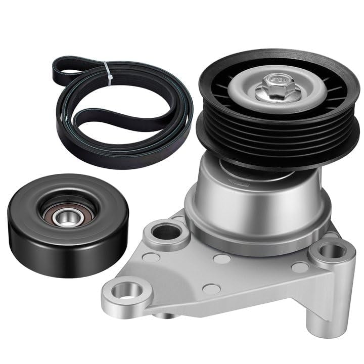 90K-38158 Drive Belt Tensioner Assembly with Pulley Compatible with ...