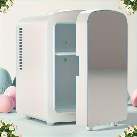 90L/3.2 Cu.Ft Retro Mini Fridge with Freezer, Double Door, Adjustable ...