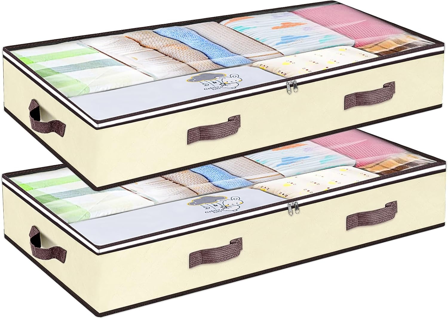 90L Under Bed Storage Containers, Closet Organizers and Storage Bins ...