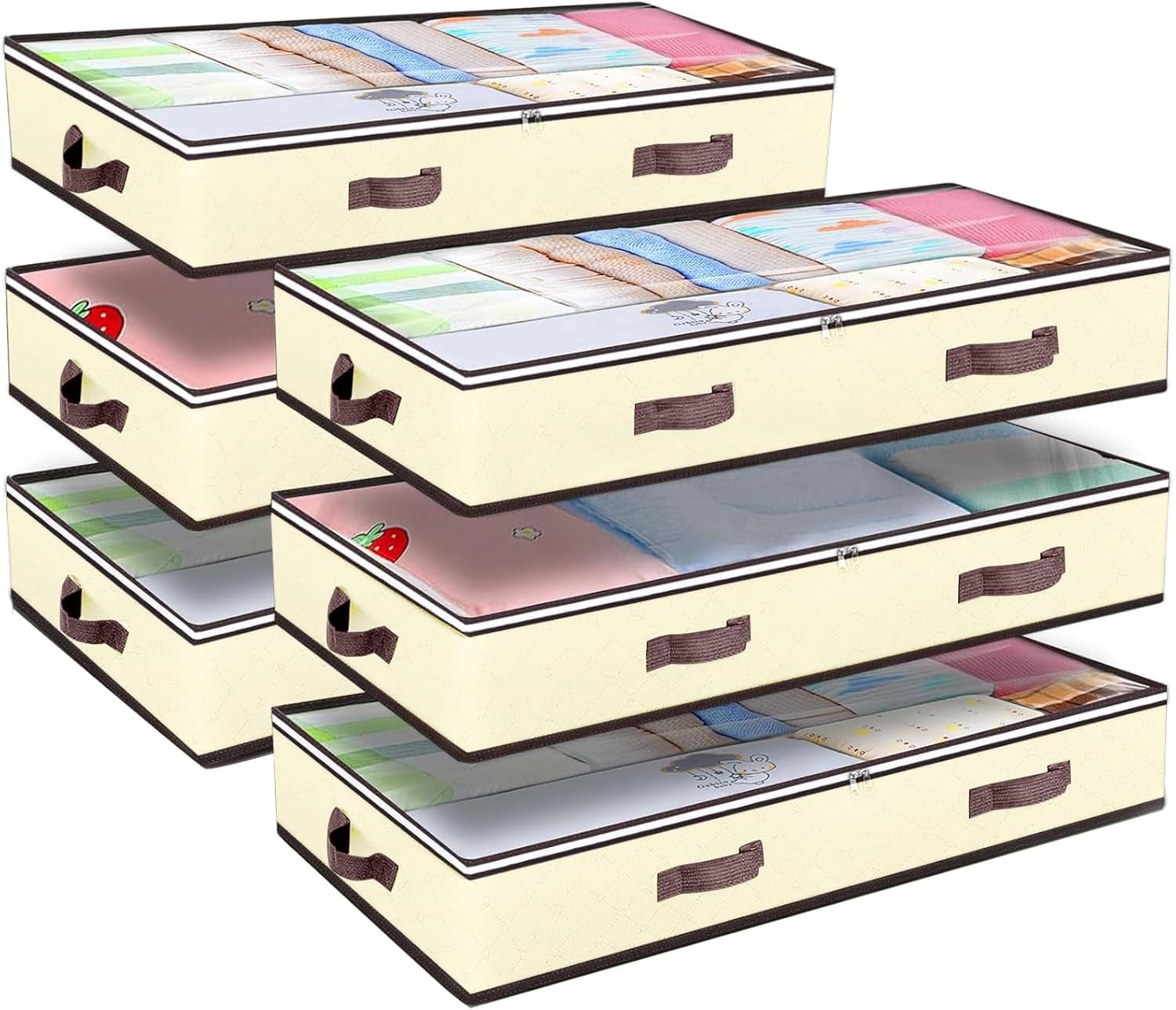 90L Under Bed Storage Containers, Closet Organizers and Storage Bins ...