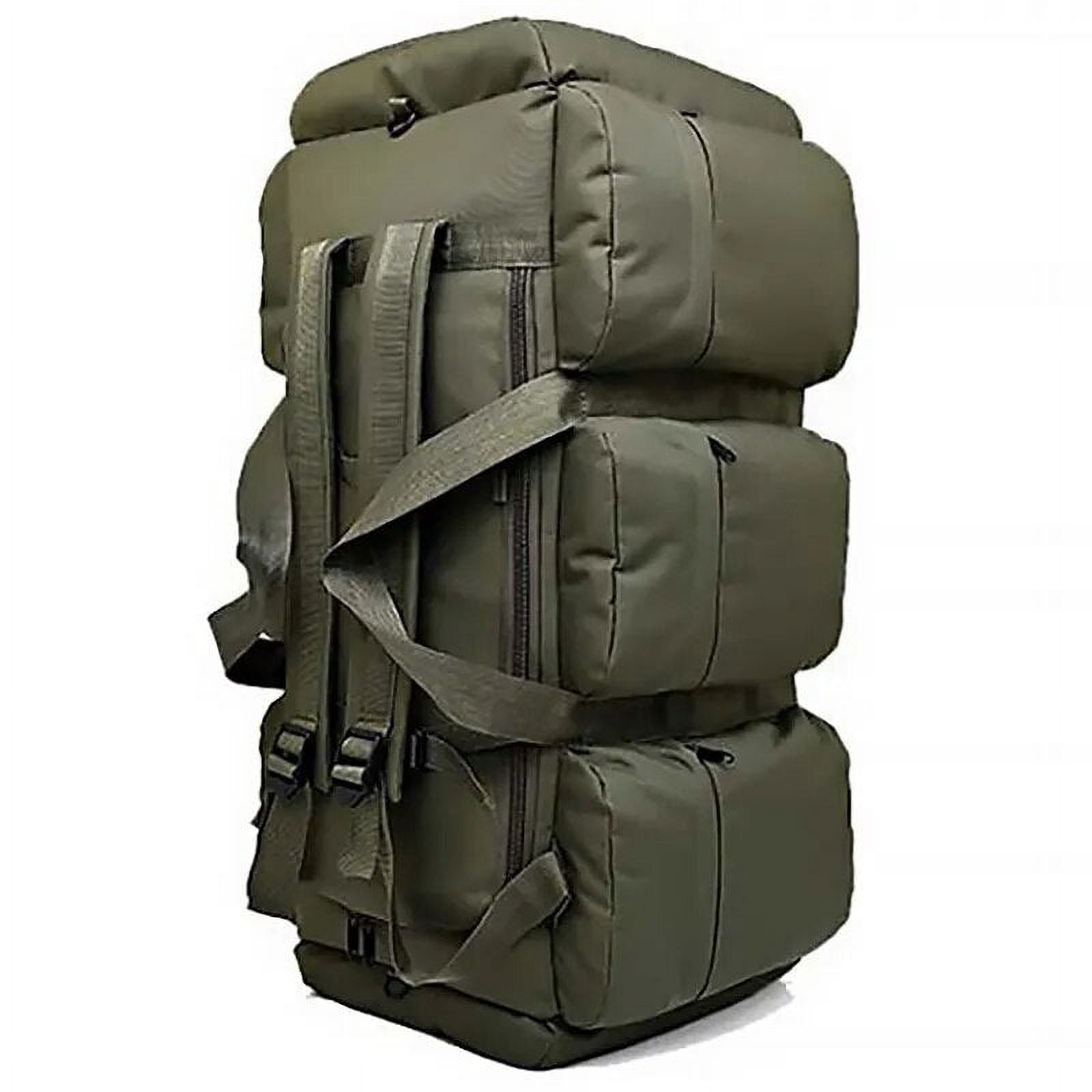 90L Large Capacity Men's Travel Bags Canvas Military Tactical Backpack ...