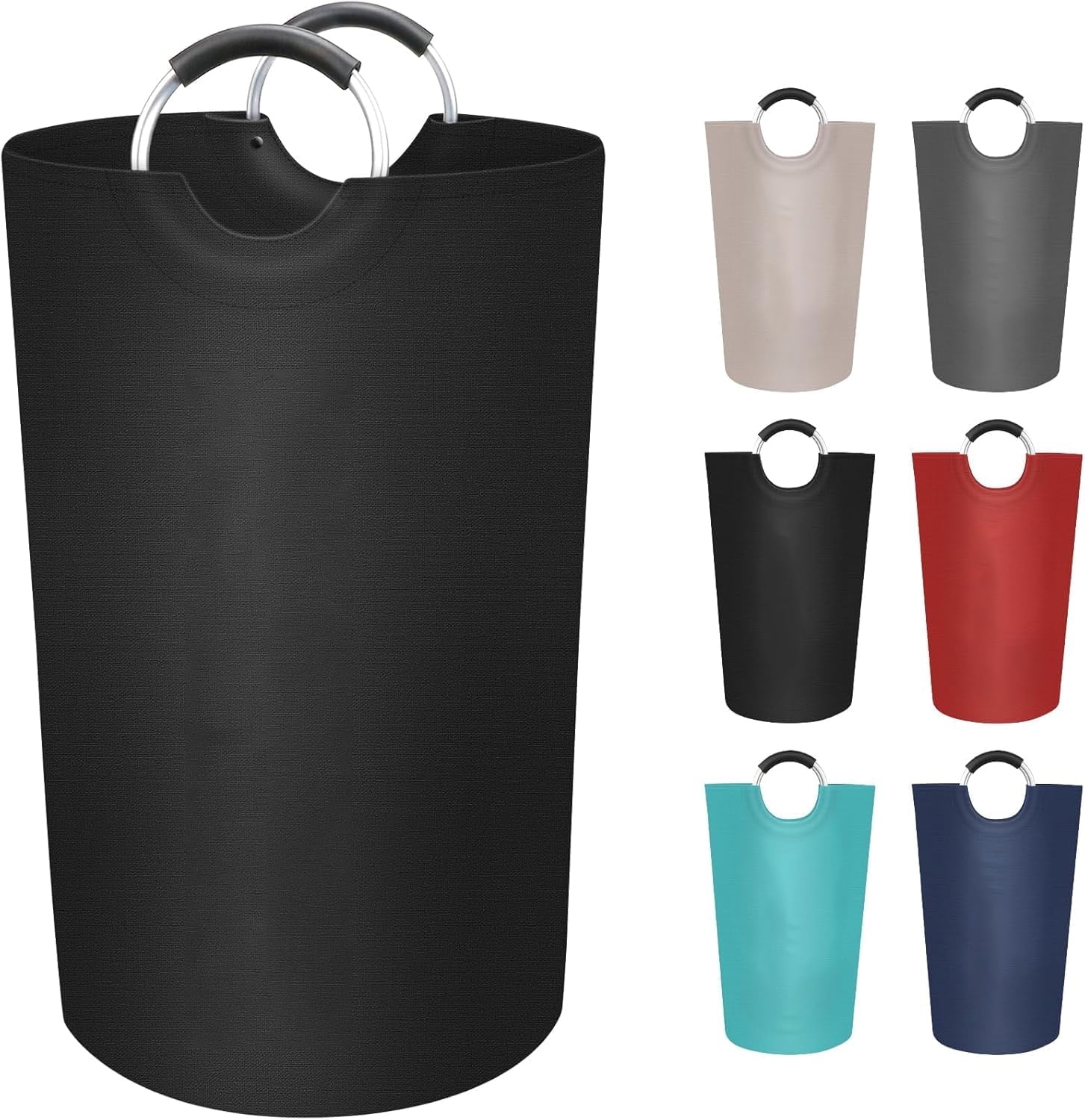 90L Large Laundry Basket, Freestanding Waterproof Laundry Hamper ...