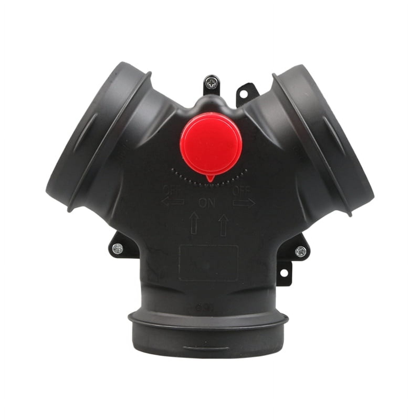 90MM Valve Flap Adjustable Air Heater Vent Ducting T Branch Splitter ...