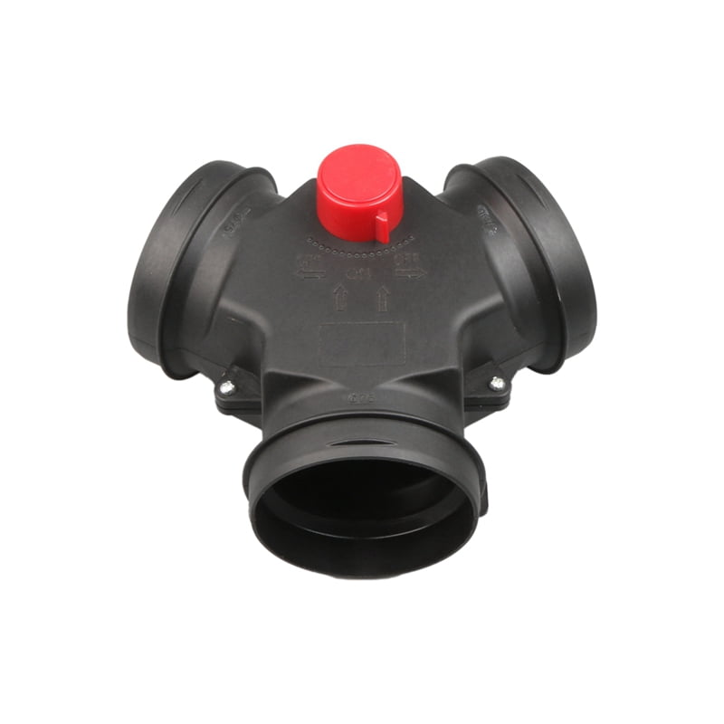 90MM to 75MM Valve Flap Adjustable Air Heater Vent Ducting T Branch ...