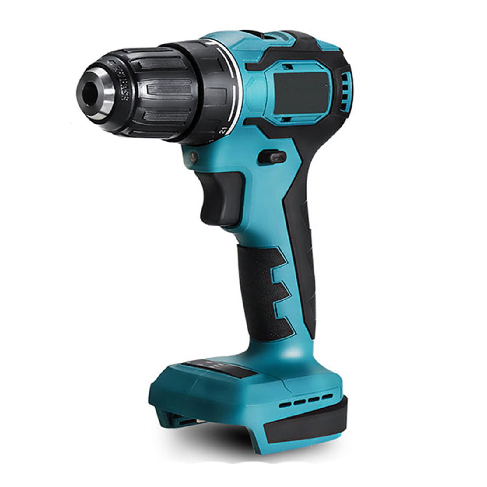 90N.M Cordless Brushless Electric Drill Rechargable DIY Tool Hammer ...