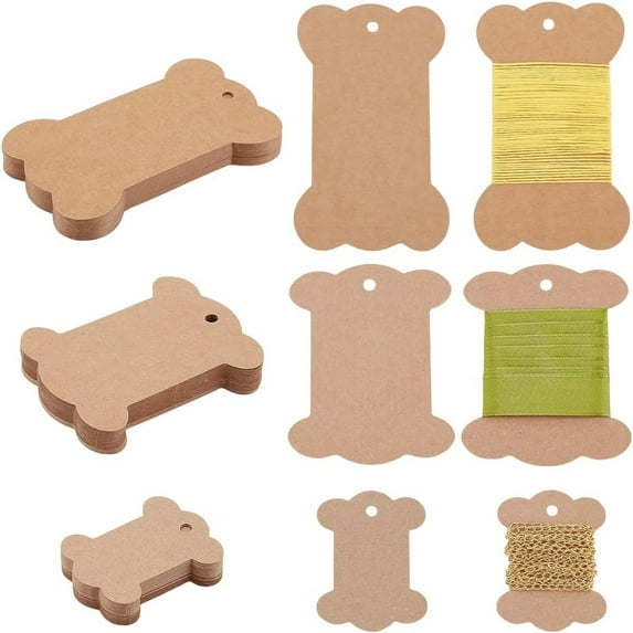 90PCS Ribbon Spools 3 Styles Ribbon Storage Organizer Flat Spool Bobbin ...