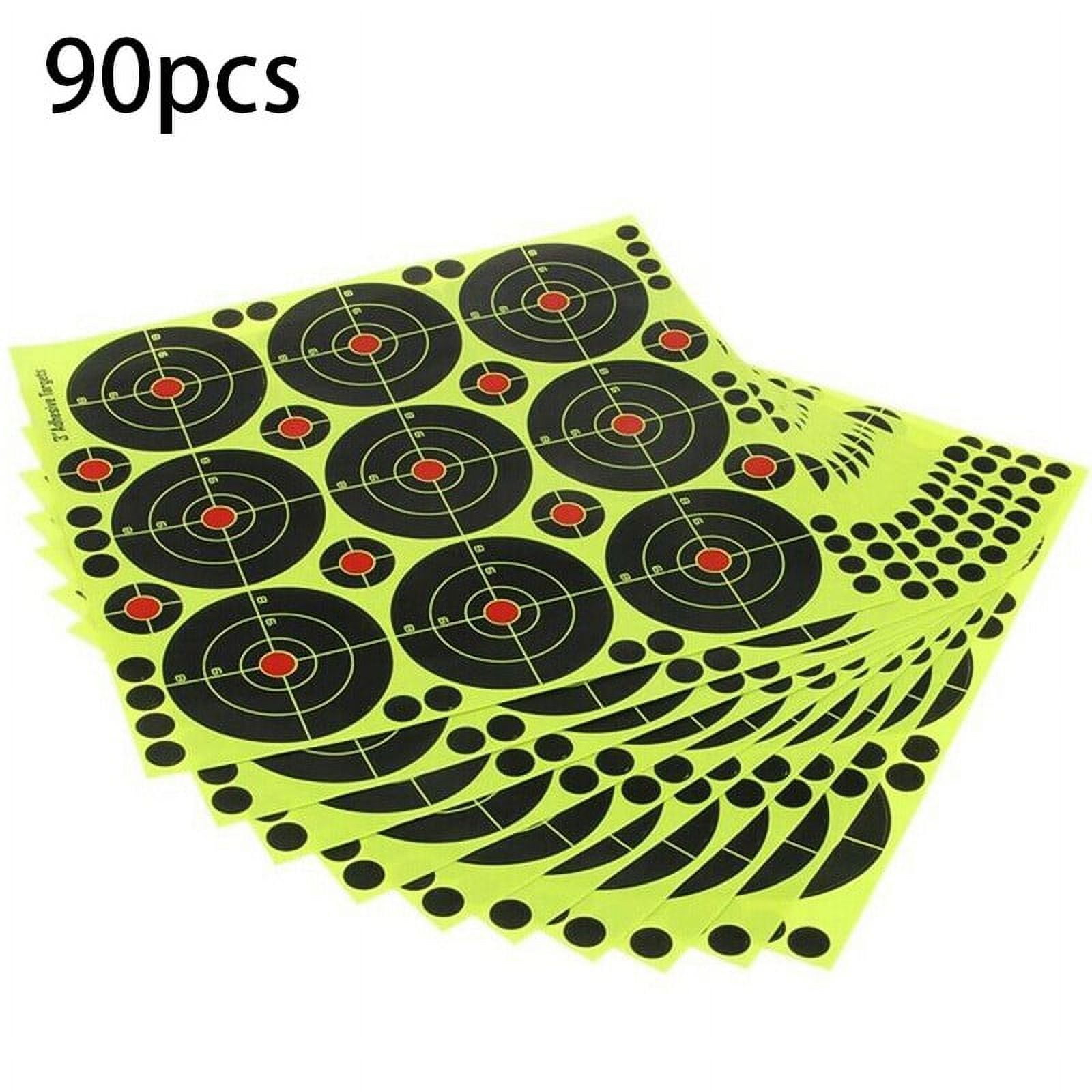 90Pcs 3 Inch Targets Reactive Splatter Paper Target for Targeting ...