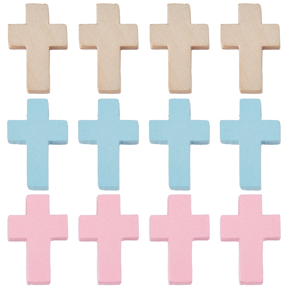 90Pcs 3 Styles Wood Pendants Dyed Charms Mixed Color 21.5-22x14.5-15x4 ...