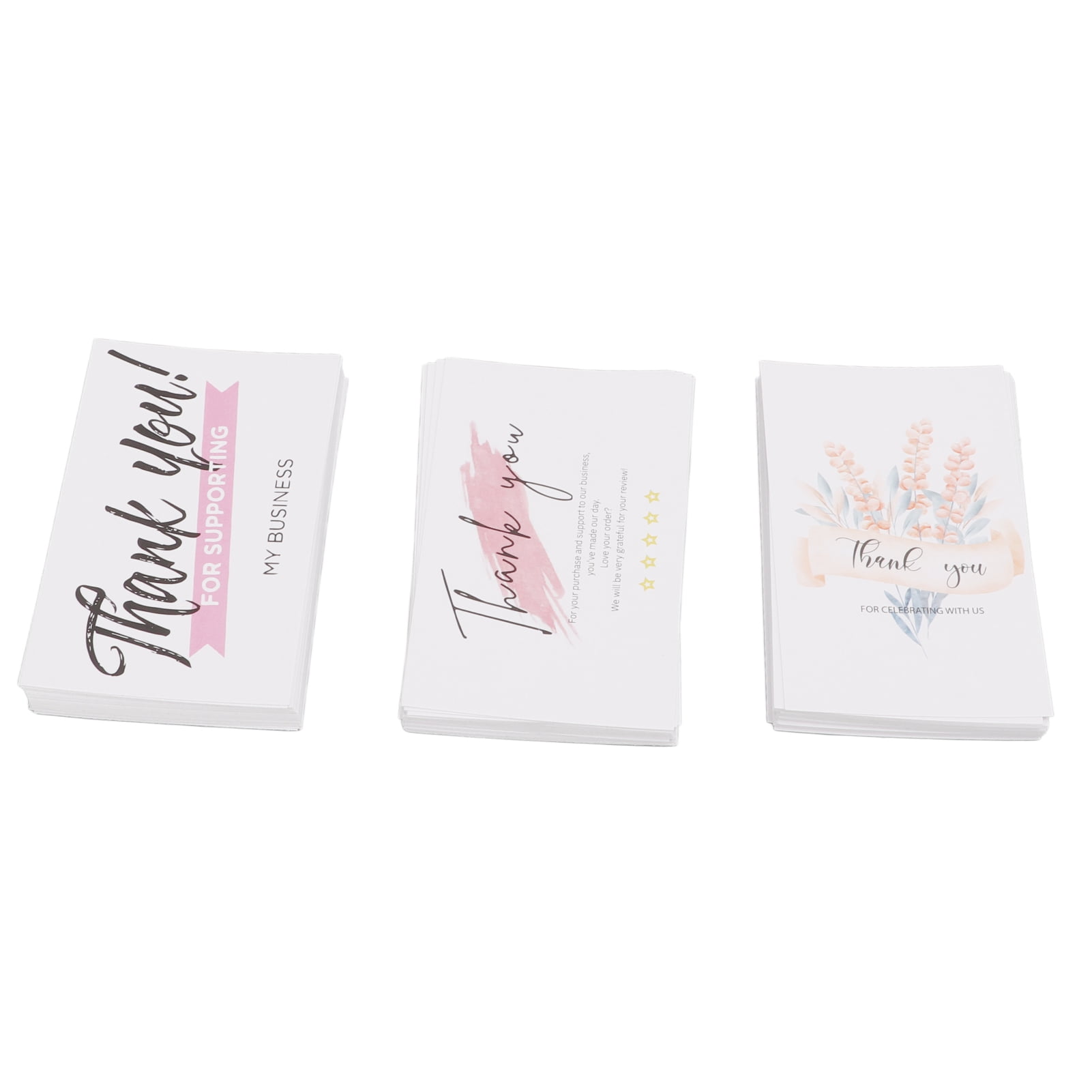 90Pcs Blank Postcards Clear Patterns Glossy Surface White Cardstock for ...