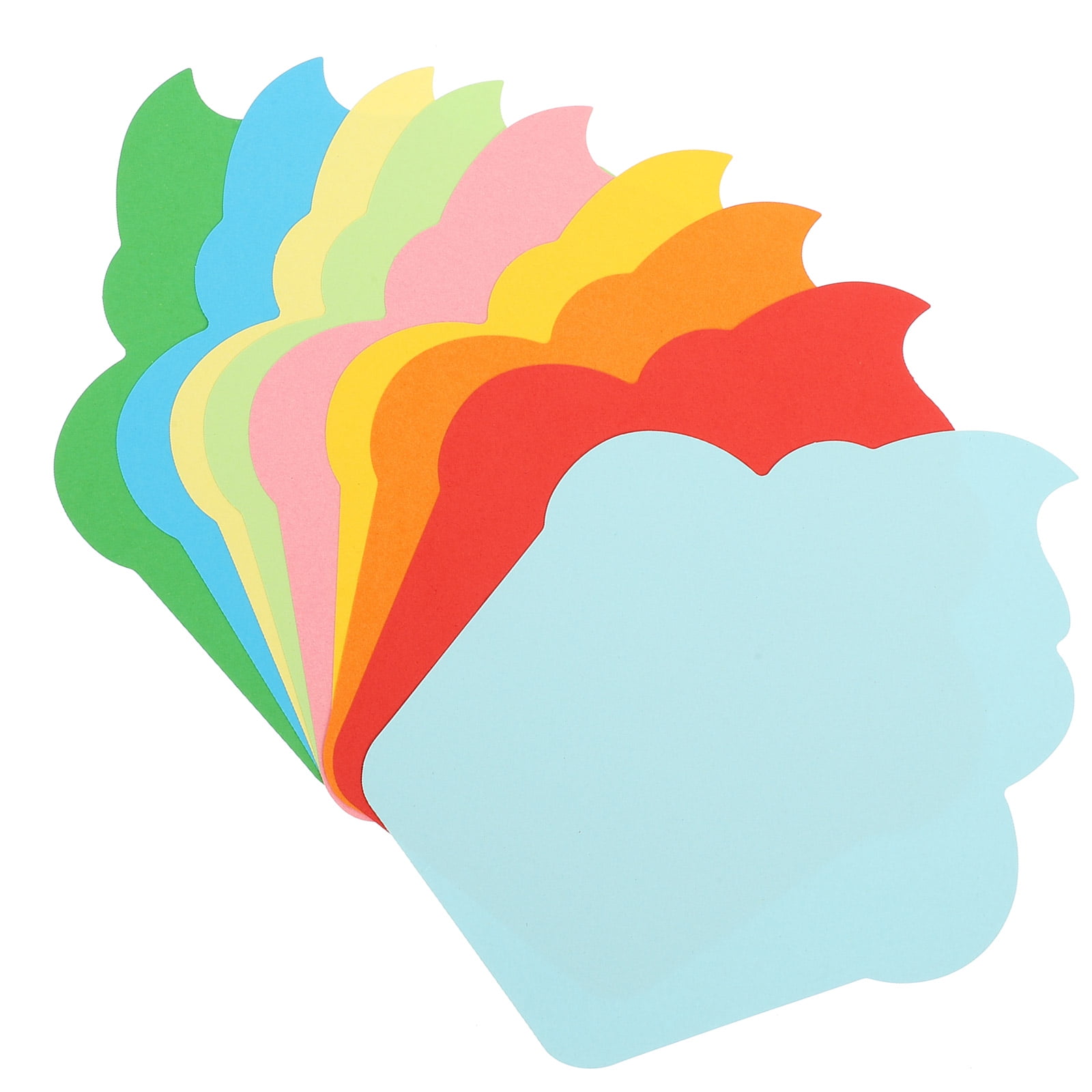 Colored Paper Cutouts for Decor with Cake Shape Kids DIY Art Decors ...