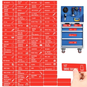 Tool Box Labels