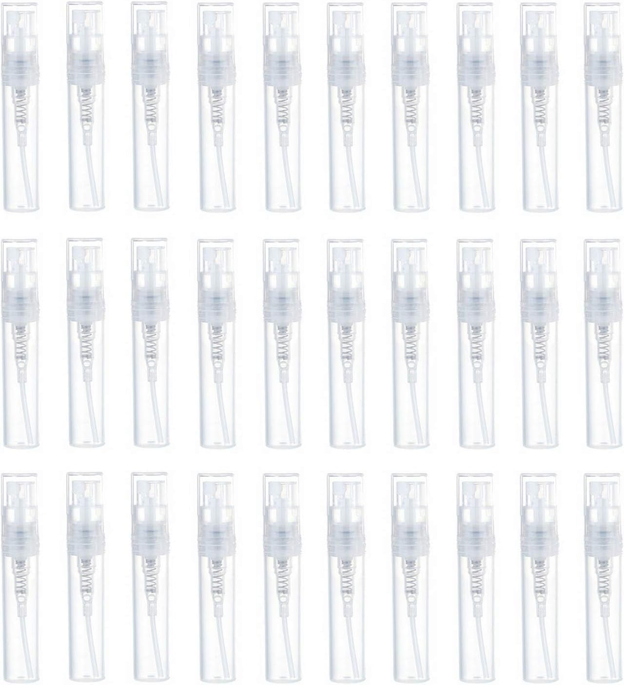 90Pcs Mini Spray Empty Bottles, Atomizer Plastic Bottle Portable ...