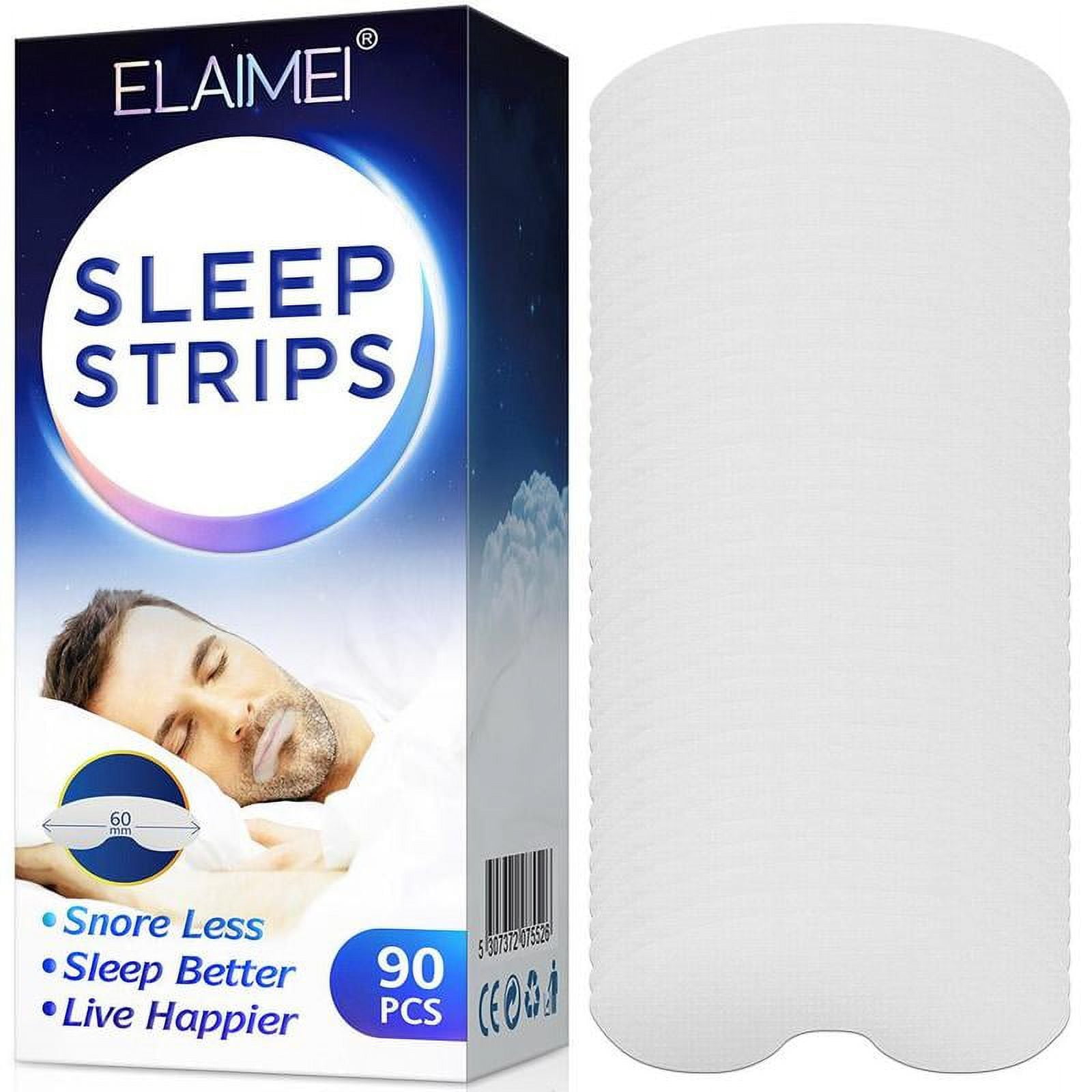 90Pcs Gentle Nasal Sleep Strips, Anti-Snoring Mouth Tape for Improved ...