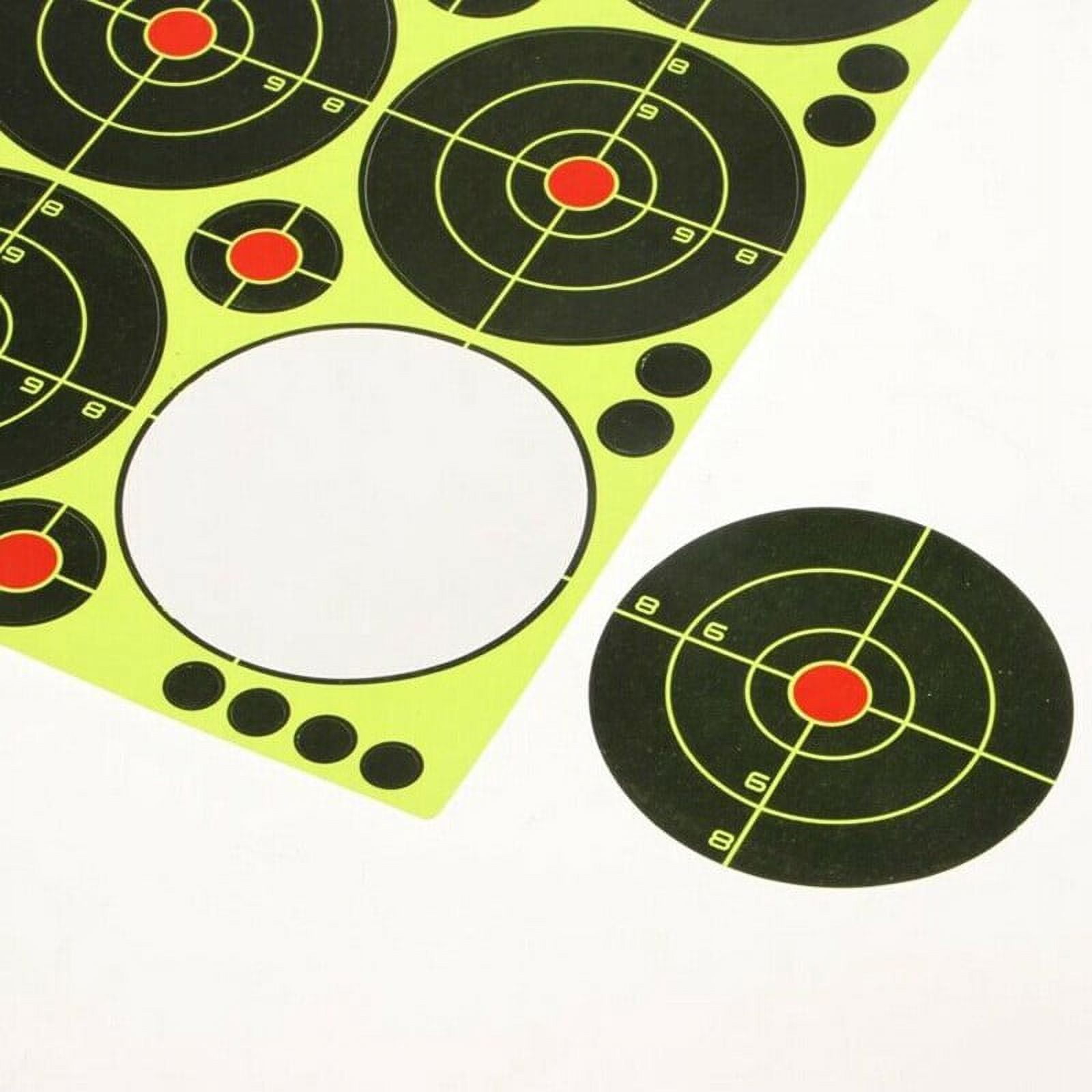 90Pcs/Pack 3 Inch Splash Flower Target Adhesive Reactivity Shoot Target ...