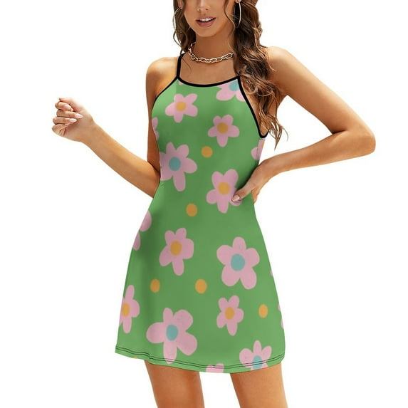 90S Garden Evening Party Dresses Midi Sexy Dress Female Sweet One Piece ...