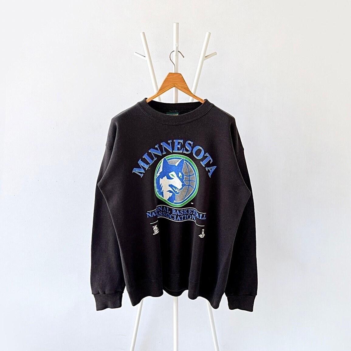 90S Min.Nesota Timber.Wolves Final Sweatshirt Crewneck Sweatshirt, Size ...