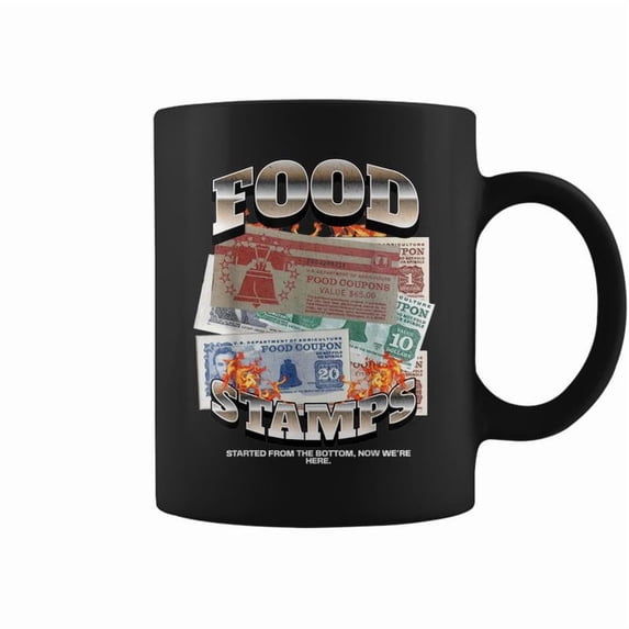 90S Style Hiphop Foodstamps Food Stamp Started From Coffee Mugs ...