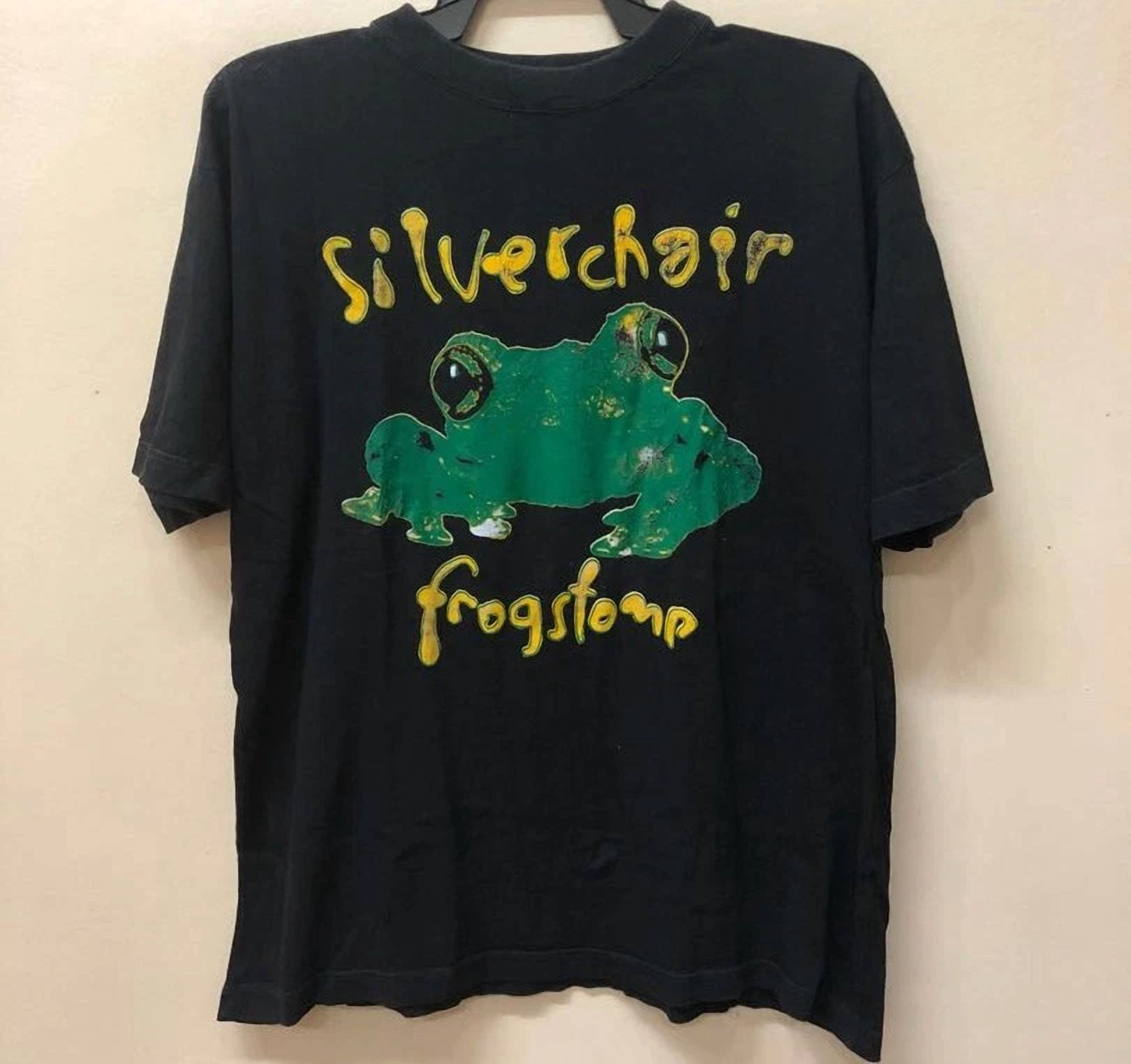90S Vintage Silverchair Frogstomp Shirt Classic Black Unisex S-2345XL ...