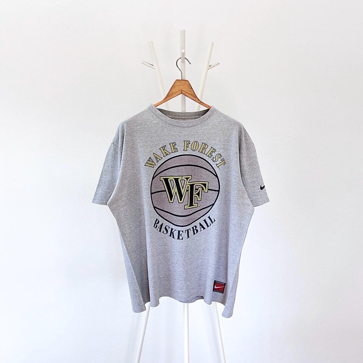 90S Wake Forest Wfu Decons Basketball T-Shirt Shirt, Size S, Tee Sand New - Walmart.com