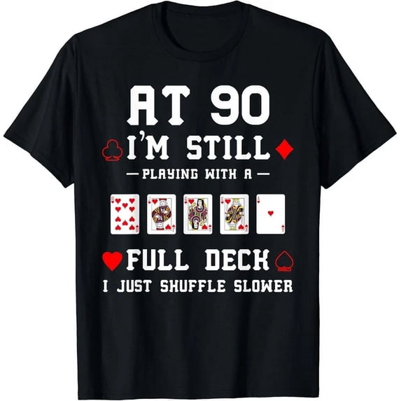90Th Birthday Gift 90 Year Old Cards Gift Unisex T-Shirt - Walmart.com