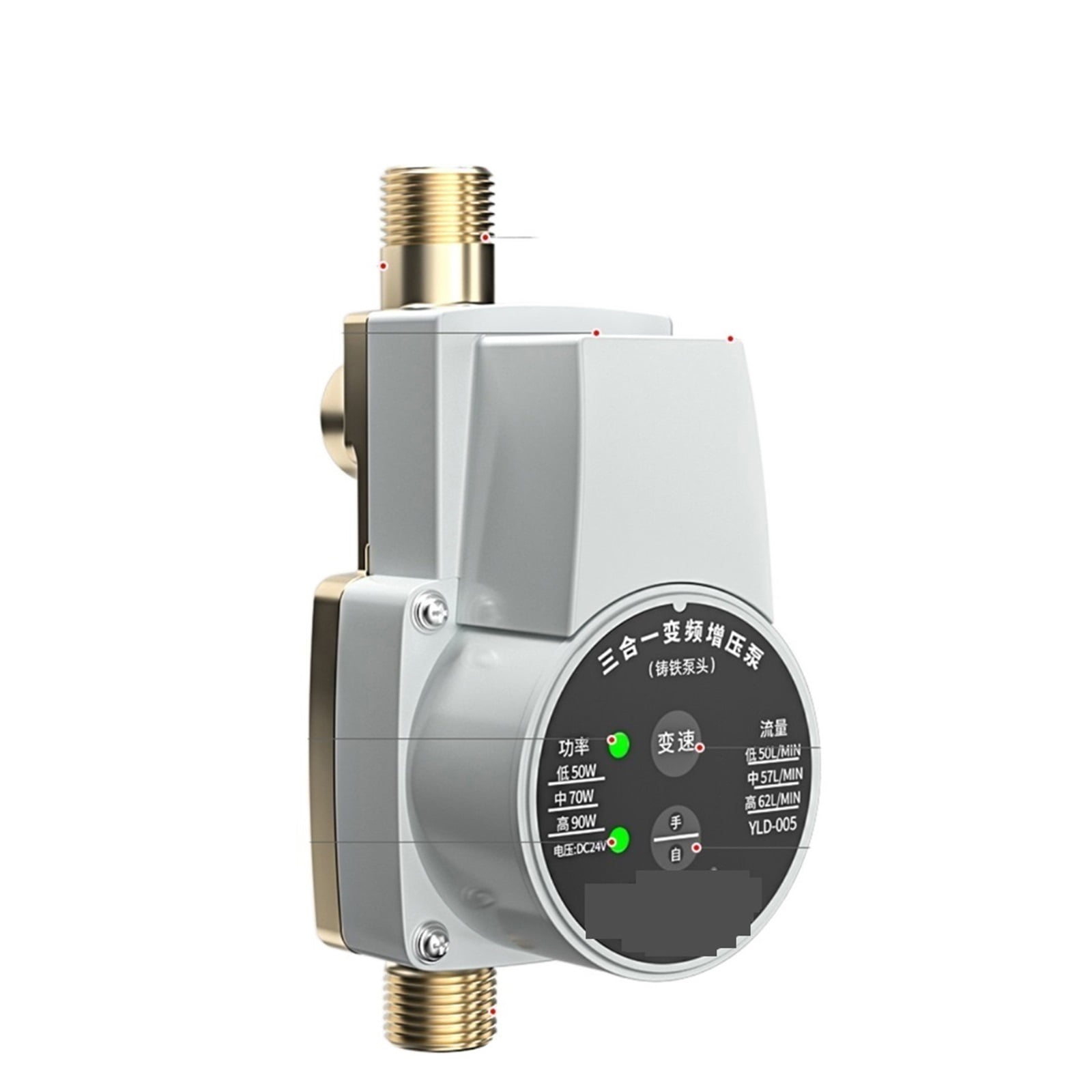 90V Booster Pump Brushless Tap Water Pipeline Booster Water Heater ...