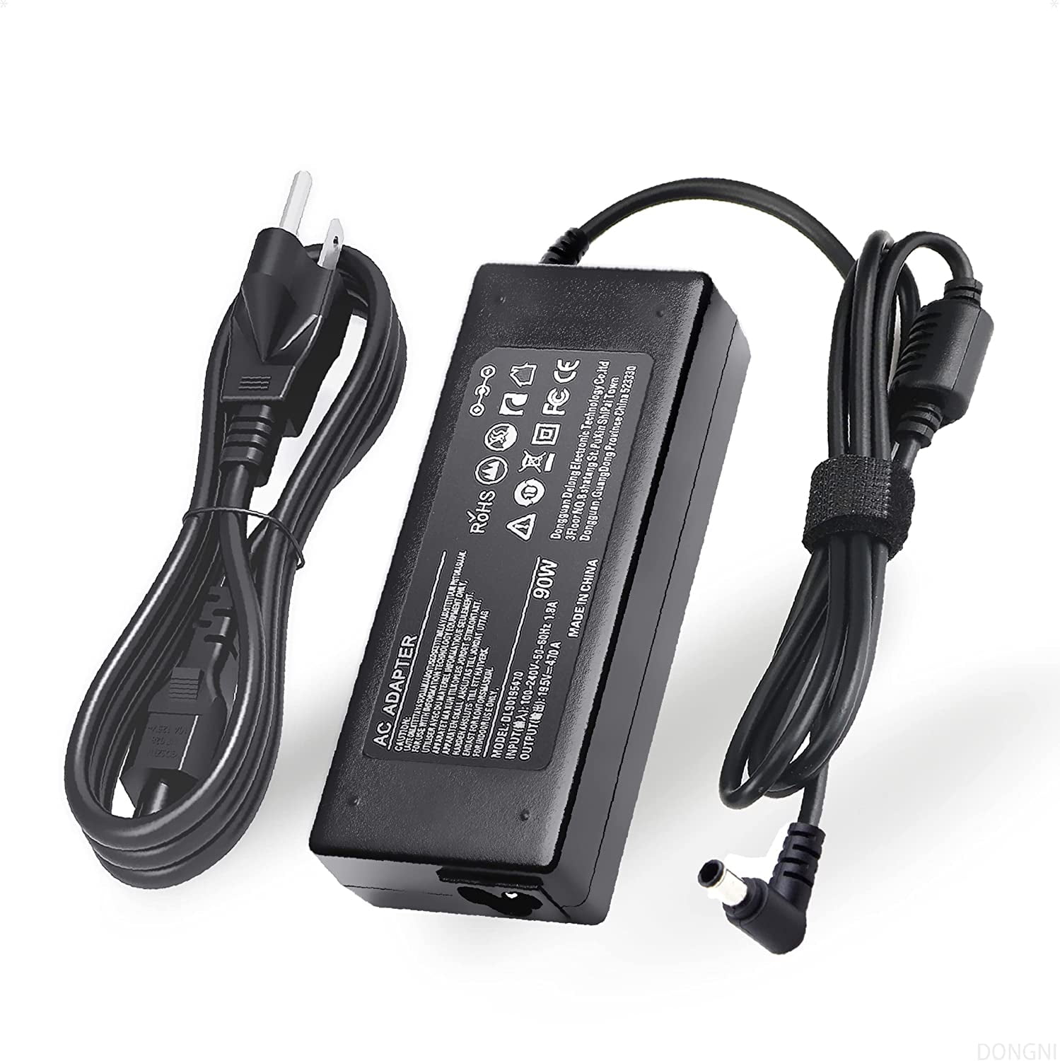 90W 19.5V 4.7A Adapter Charger Compatible with Sony VAIO VGP-AC19V37 VGP-AC19V61 VGP-AC19V33 VGP ...